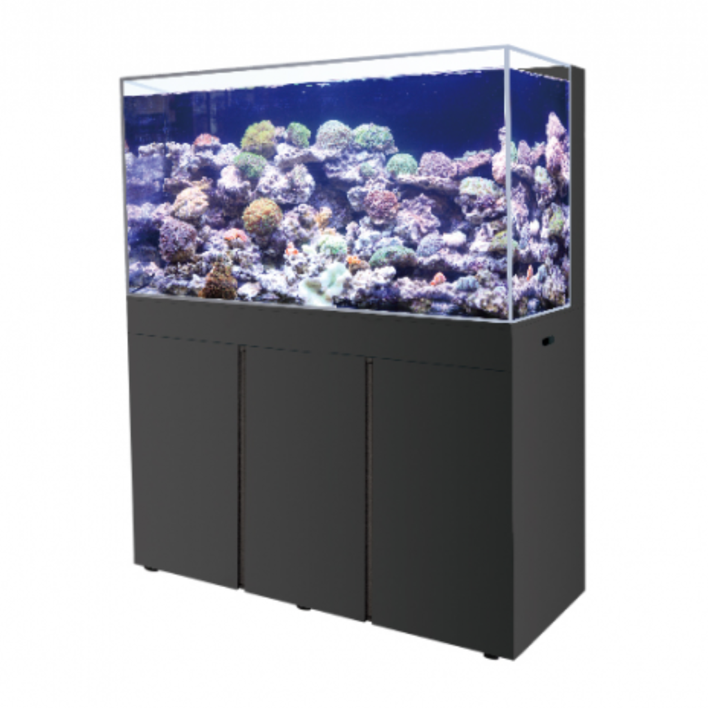 Boyu Marine Aquarium-Black, Tank + Cabinet Set (Back Filtration System ...